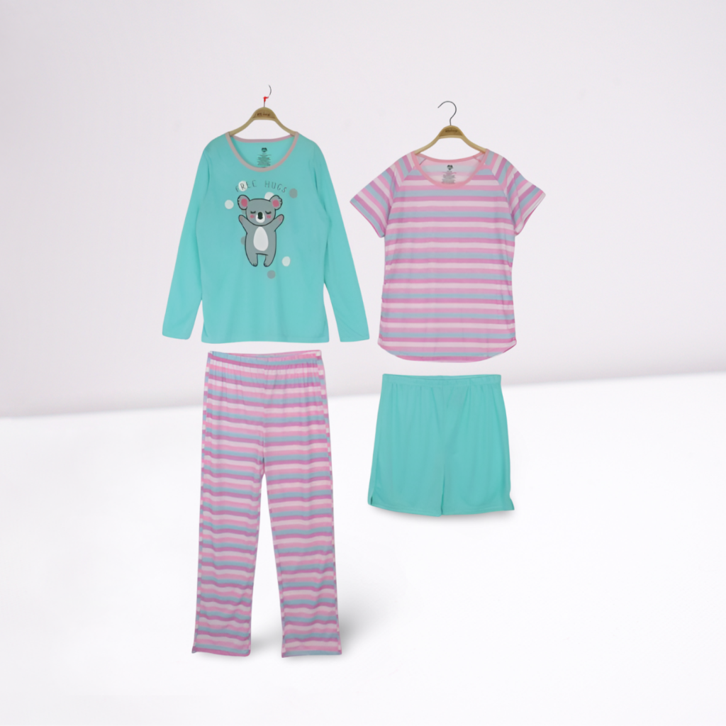 Girls Pajama Set – 4 Pcs – StockStories