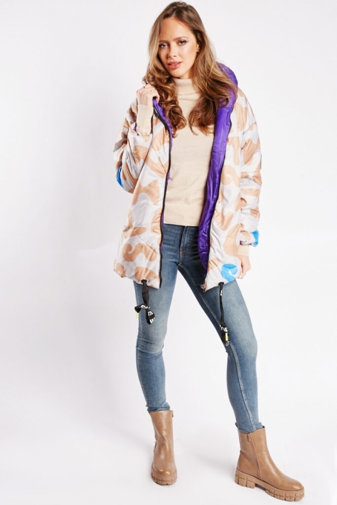 Two Tone Puffer Jacket – StockStories