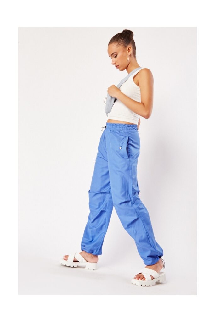 Toggle Waist Parachute Pants – StockStories